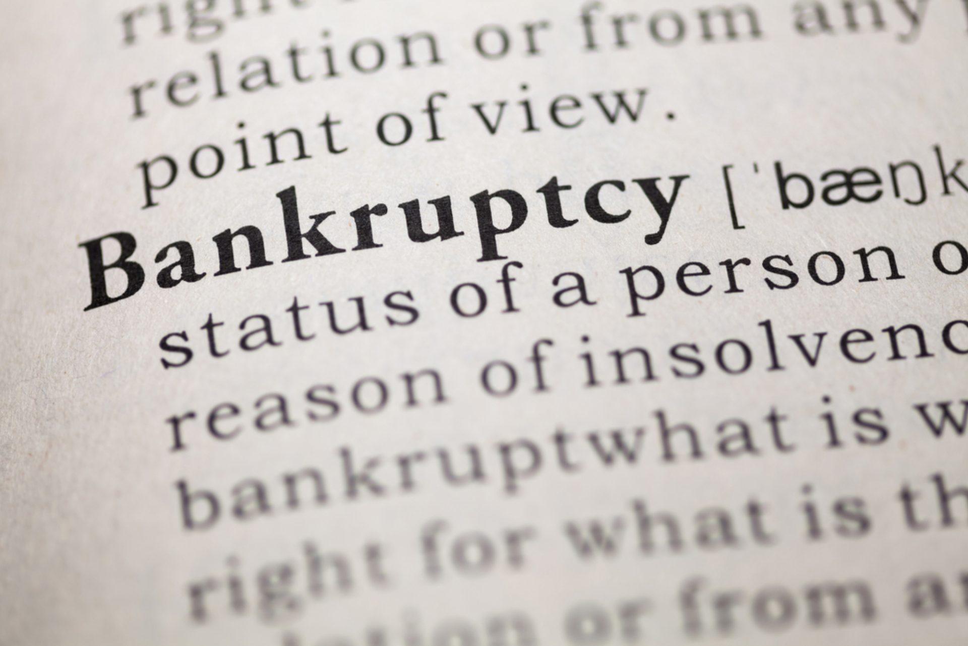 What We Can Learn From the World’s Largest Bankruptcies? - Williams ...